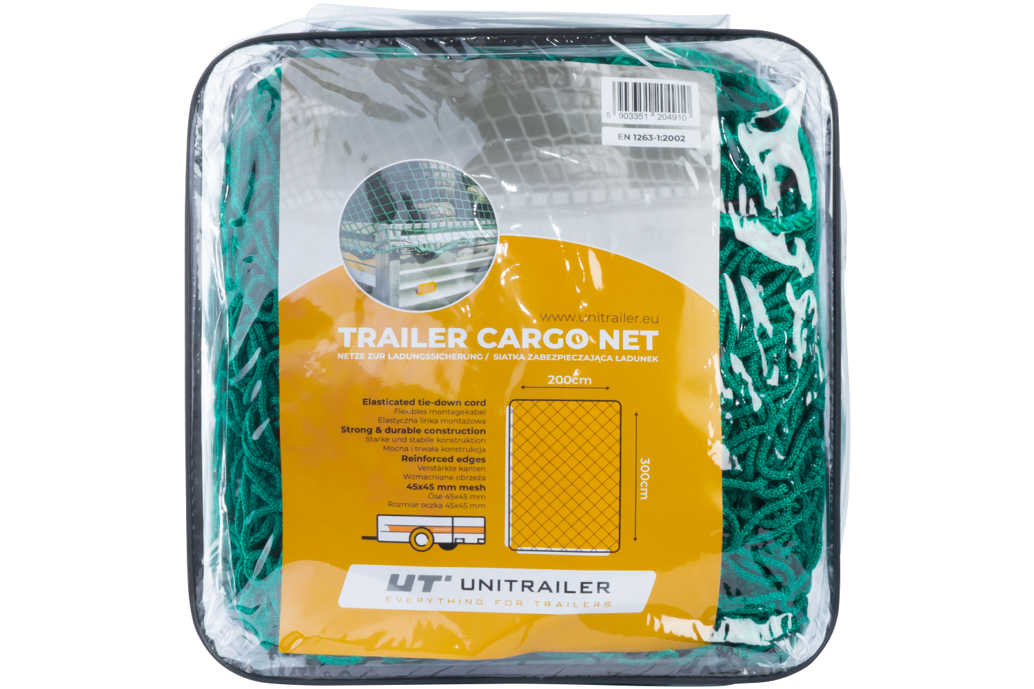 Trailer cargo net by UNITRAILER - 2000x3000 mm