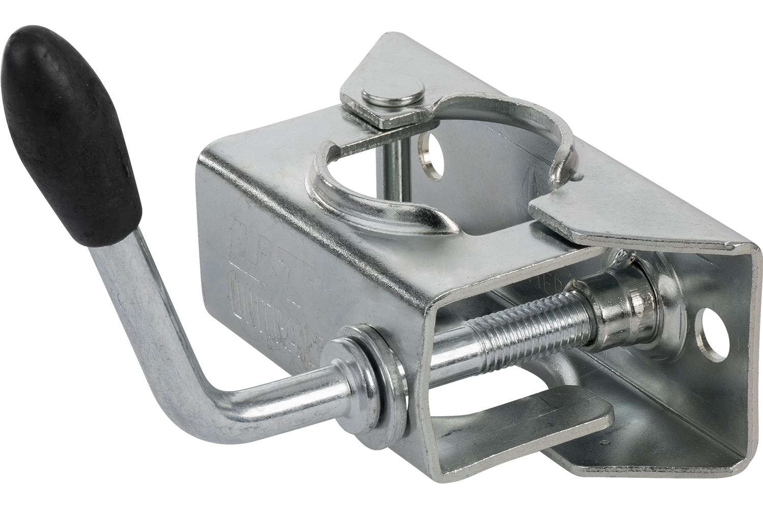 UNITRAILER Jockey Wheel LB 48 and cast-iron clamp bracket 48 - UNITRAILER