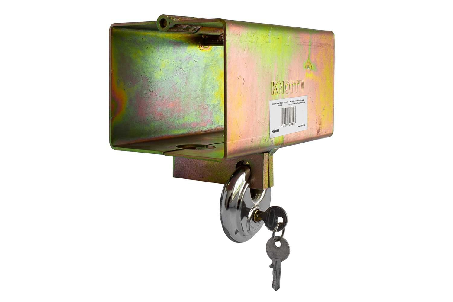 Tow hitch trailer anti-theft device KNOTT