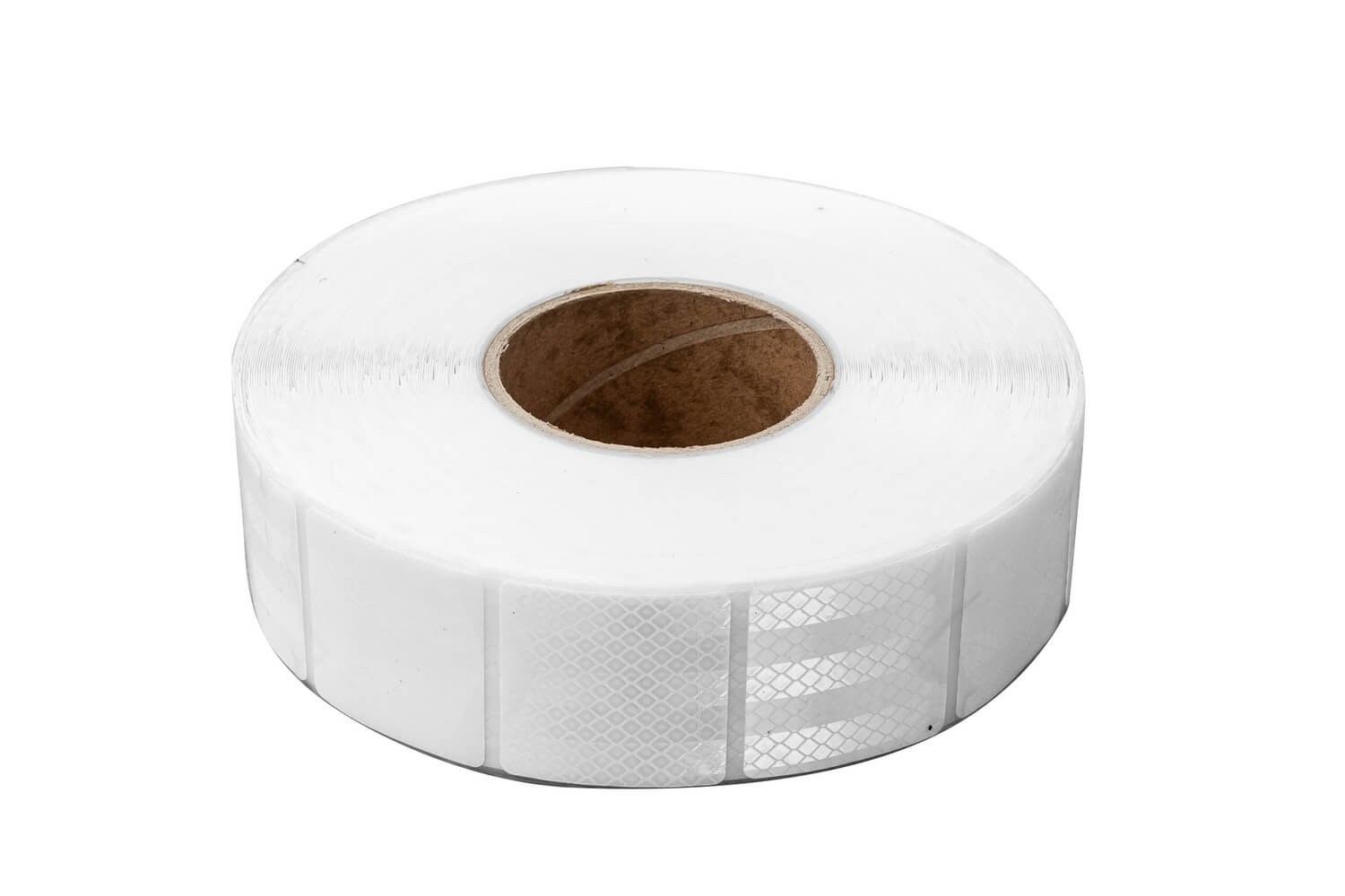 Segmented white reflective tape - 1 metre stripe - UNITRAILER