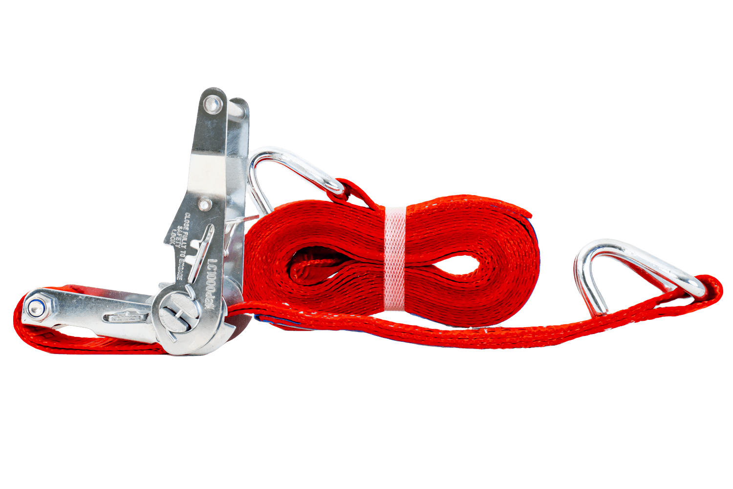 UNITRAILER 6m/35mm/2t transport belt with tensioner 6 m \ 35 mm \ 2 ...