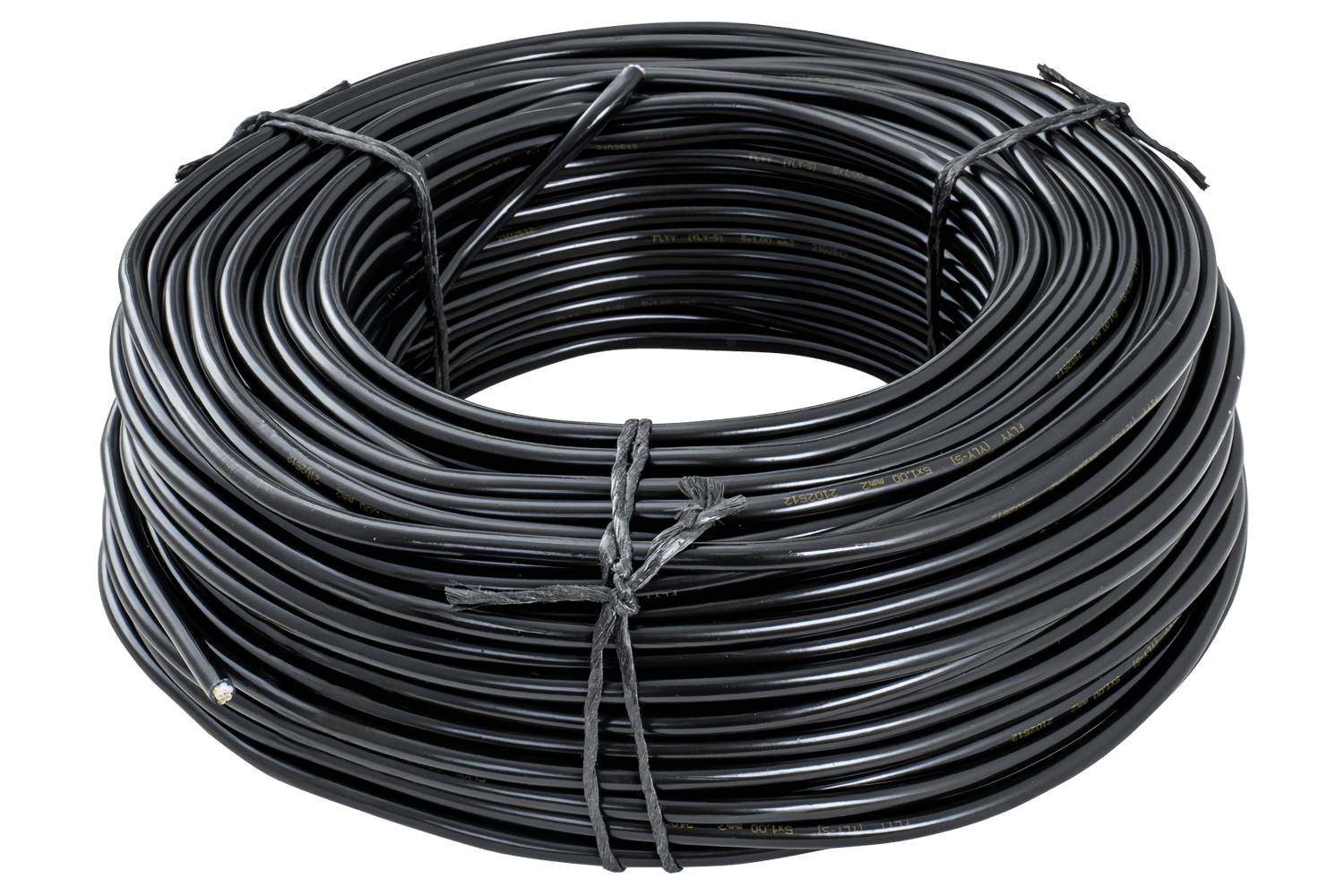 Electric cable HYBSZ YLY-S 5x1 five-core - 1m - UNITRAILER