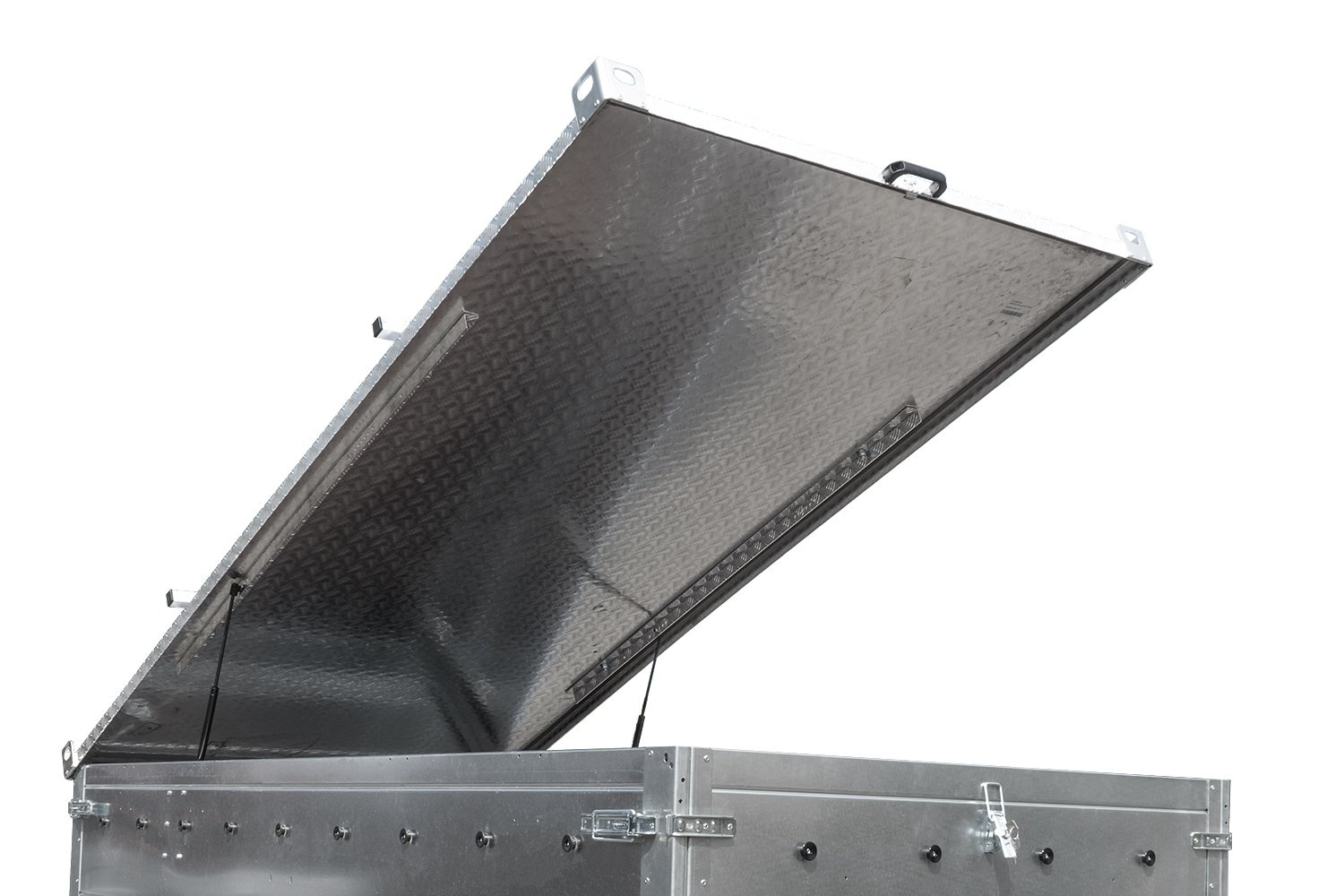 UNITRAILER GARDEN TRAILER 264 KIPP trailer cover with cylinders / key ...