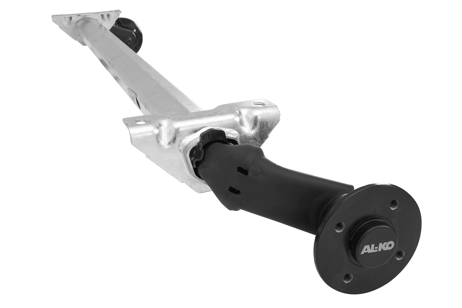 AL-KO OPTIMA unbraked axle for trailer 750kg 1130mm 1540mm 4x100 ...