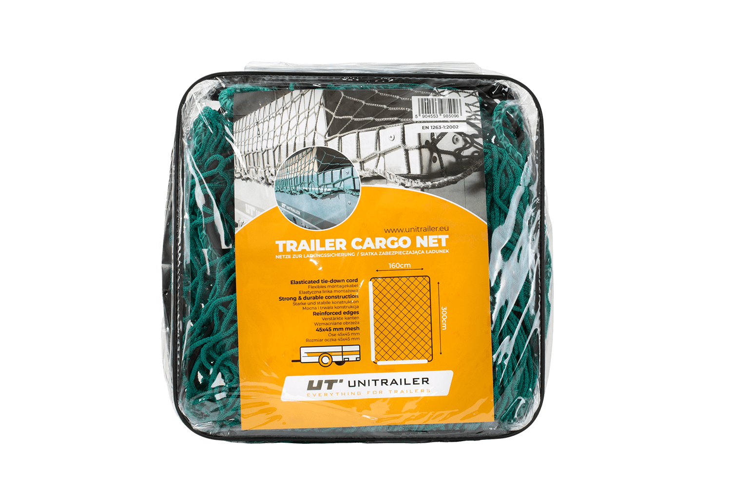 Transport net for UNITRAILER trailer securing the trailer load ...