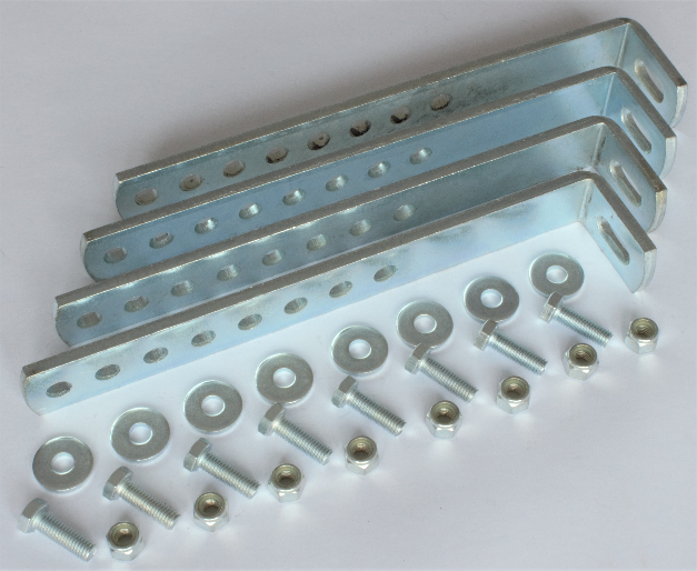 Toolbox fixing brackets kit - UNITRAILER