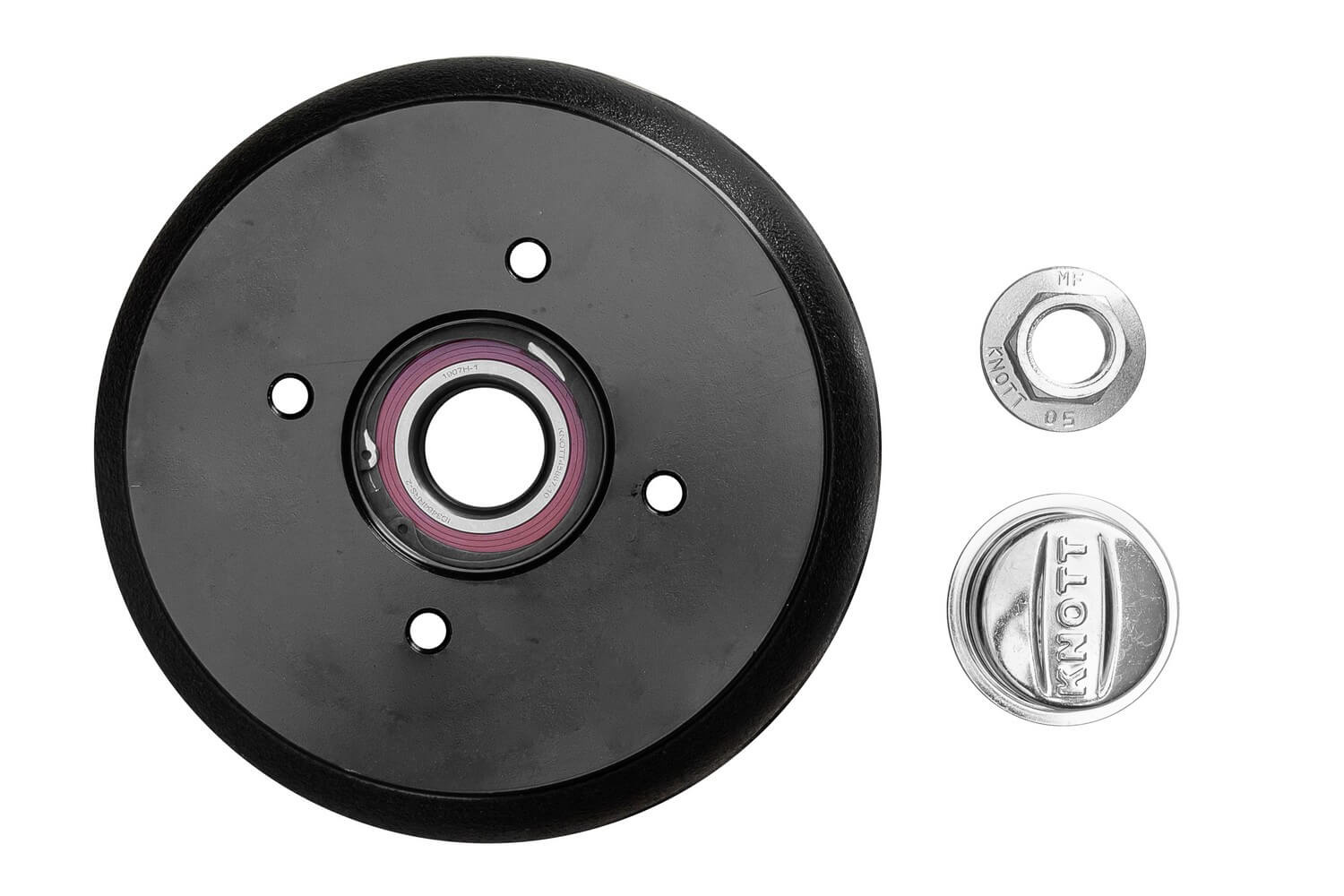 KNOTT brake drum with bearing 200x50 4x100