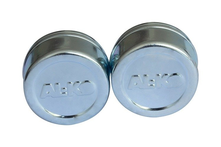 Set of two AL-KO 55mm hub bearing covers, caps, trailer covers - UNITRAILER