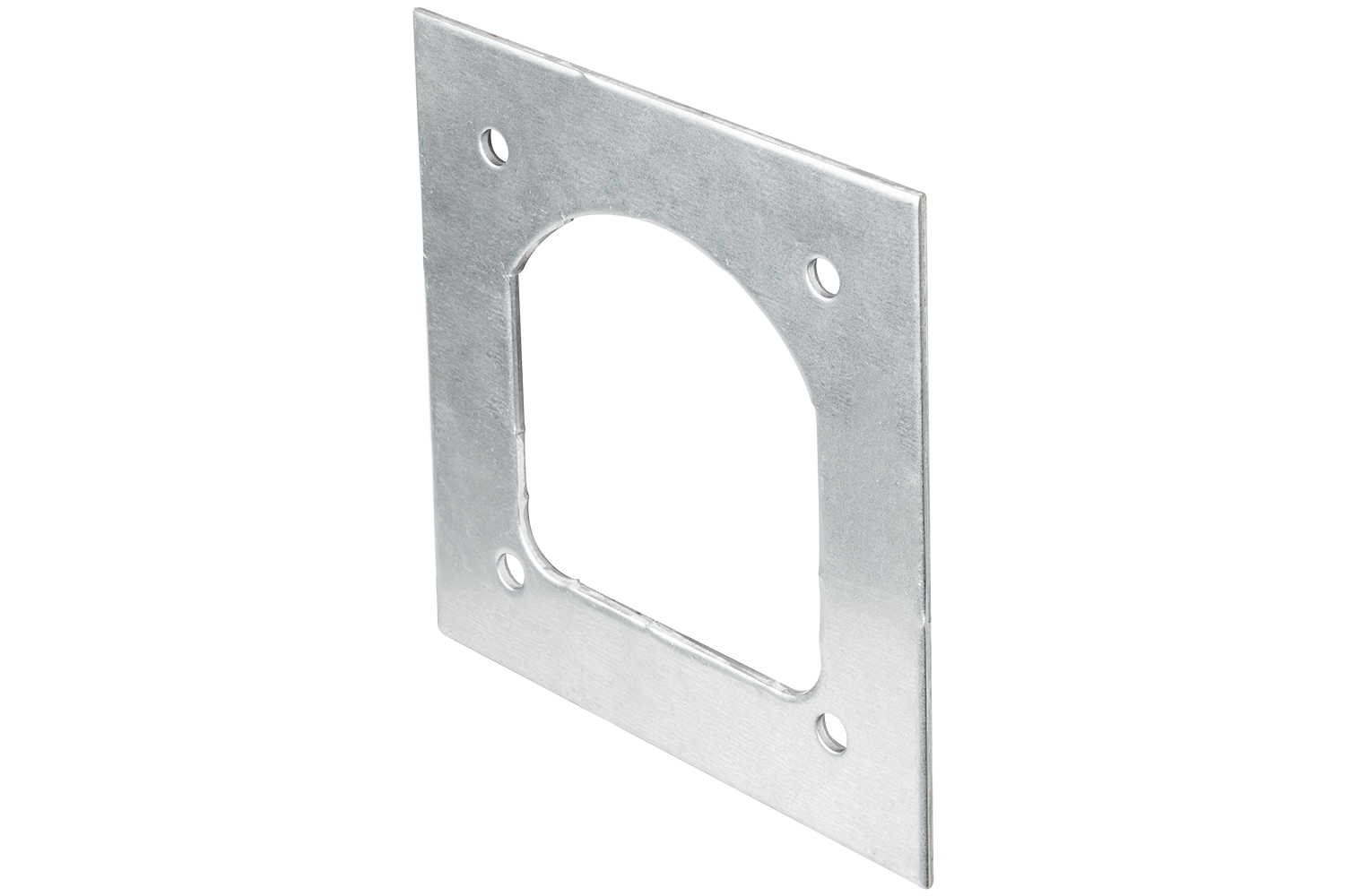 Plate for floor lashing ring for trailers - UNITRAILER