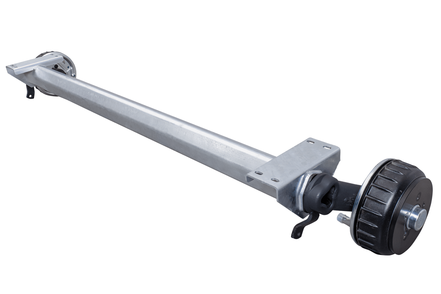 Braked axle AL-KO 1800 kg A1700 E+ 5x112 W-PROOF