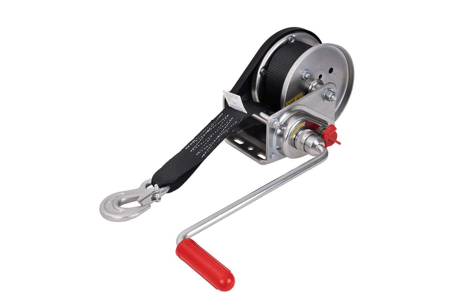 Winch, hand winch for AL-KO 900kg tow truck trailer with 7m belt, brake ...