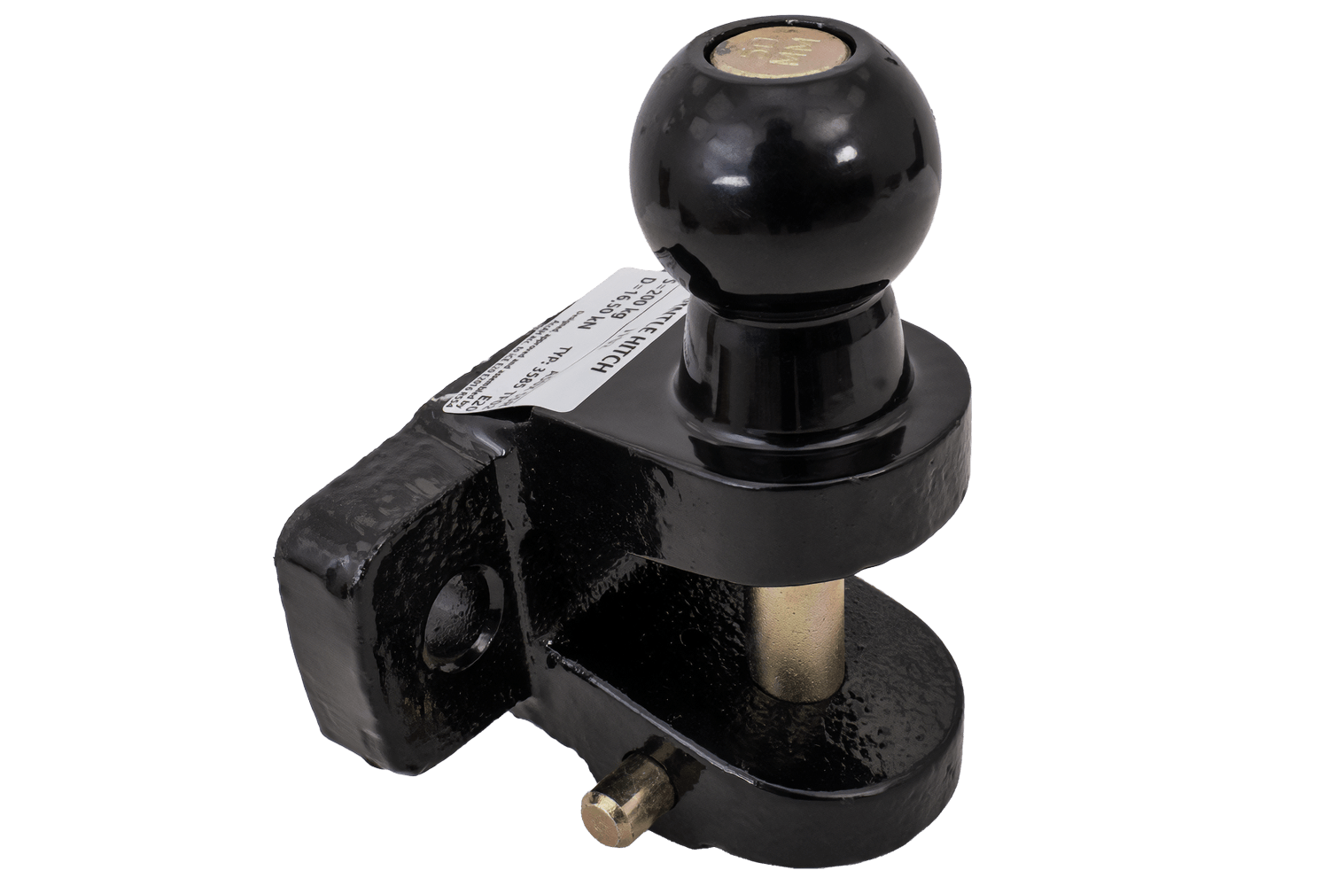 AHAKA towing hitch, towing ball and transport hitch 50mm 3000kg ...