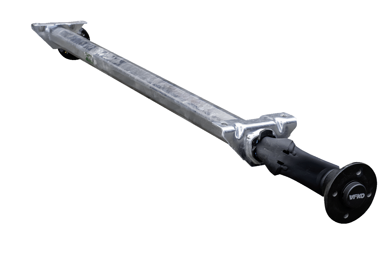 AL-KO OPTIMA unbraked axle for trailer 750kg 1260mm 1660mm 4x100 ...