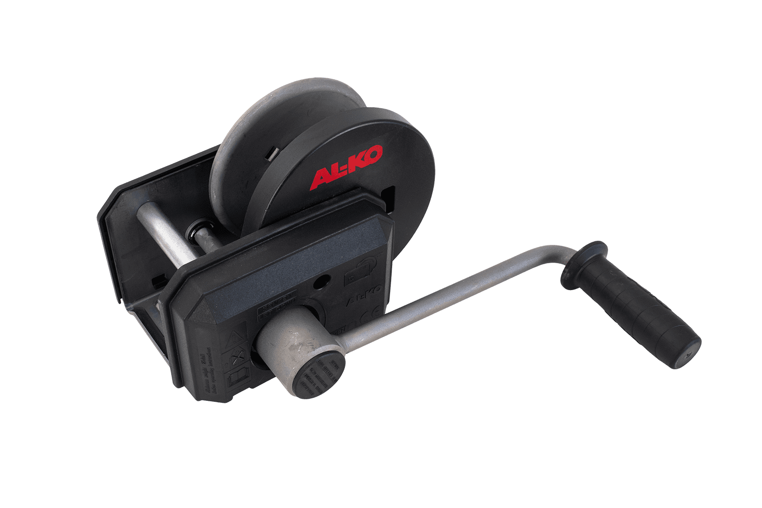 Winch, hand winch for AL-KO 500 kg tow truck trailer with brake ...