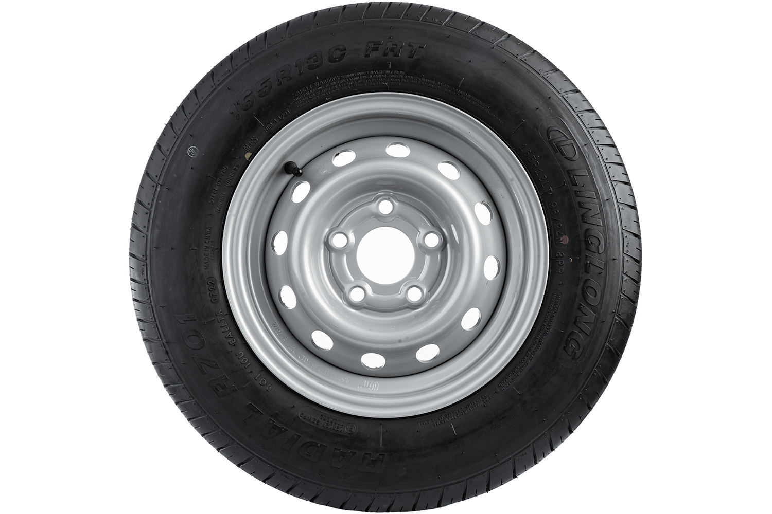 Trailer wheel 165 R13C 710kg 5x112 + Linglong tyre