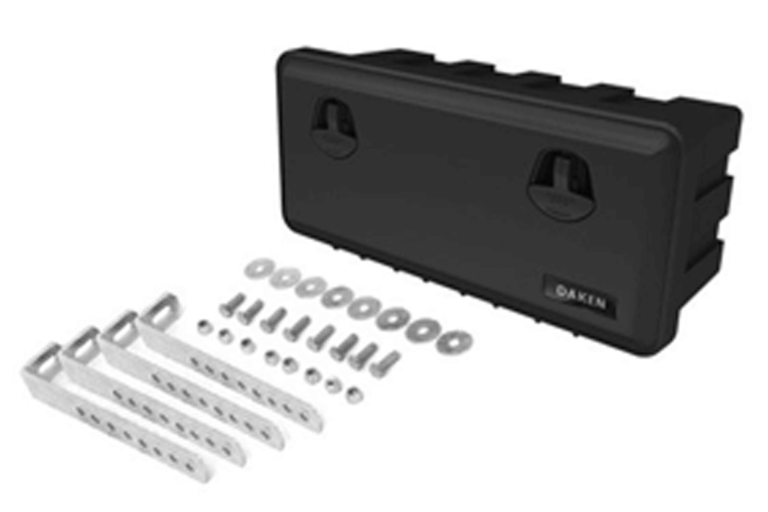 Lockable tool box DAKEN Just 750 with handles