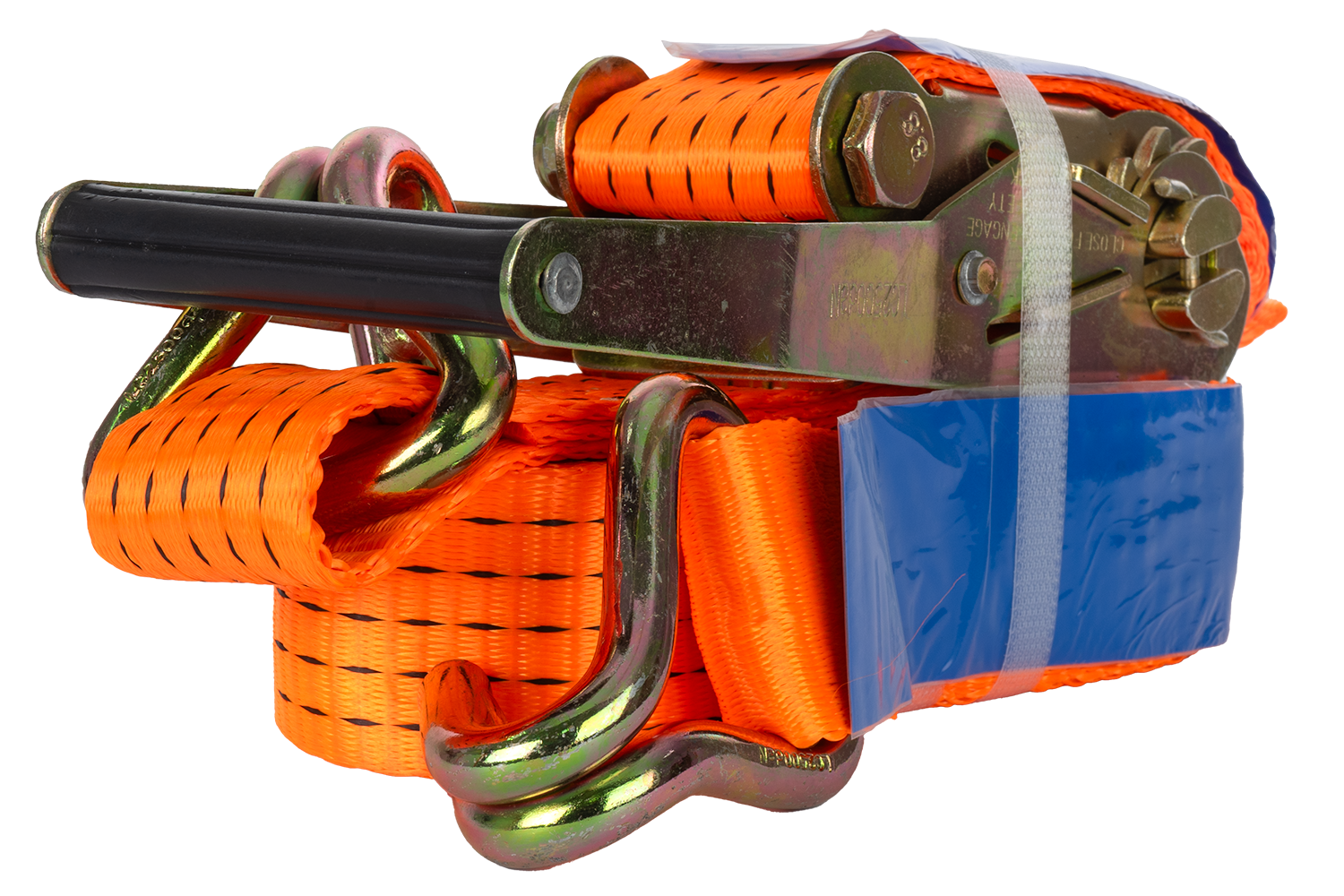 UNITRAILER 5m/50mm/5t transport belt with tensioner 5 m \ 50 mm \ 5 ton ...