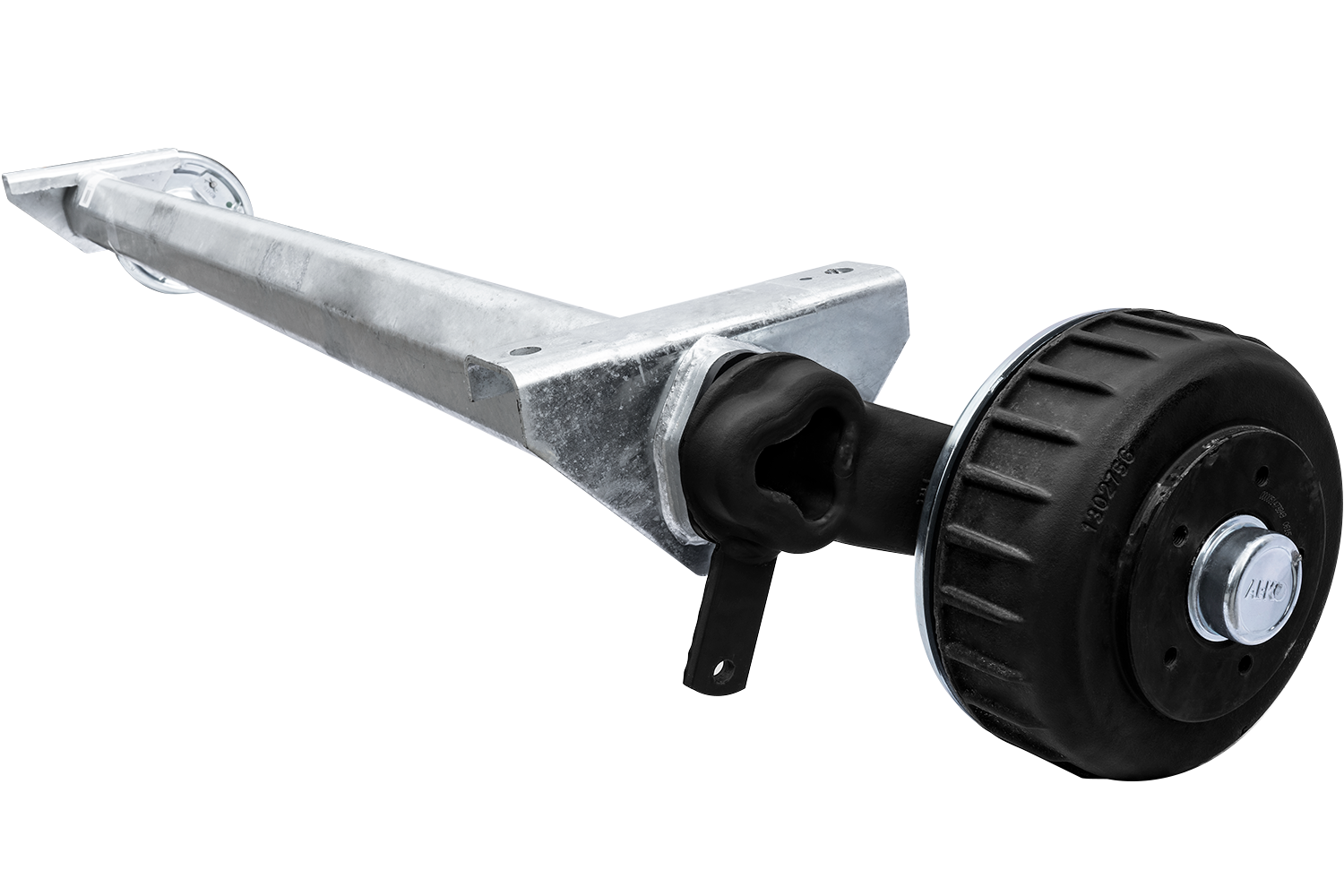 AL-KO EURO braked axle for trailer/carriage 1800kg 1200mm 1700mm 5x112 ...